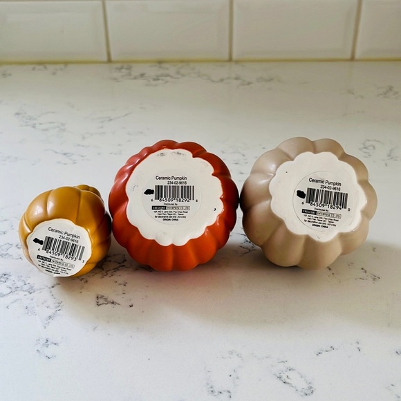 Target | Accents | Target Bullseyes Ceramic Mini Pumpkins And Gourd ...
